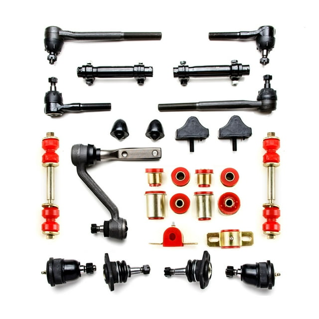 Red Poly Front End Suspension Master Rebuild Kit Fits 1967 Pontiac ...