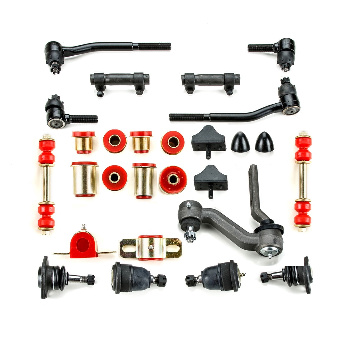 Red Poly Front End Suspension Master Rebuild Kit Fits 1969 Pontiac ...