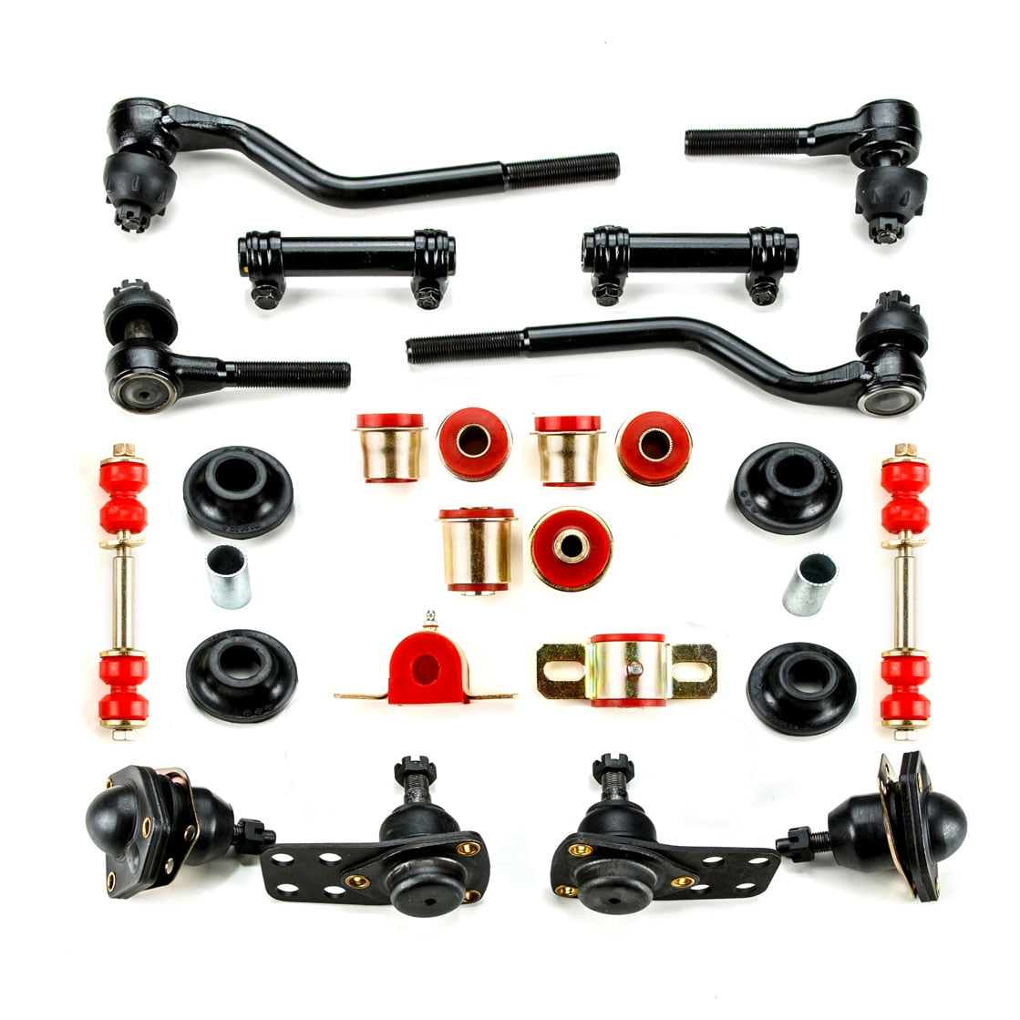 Red Poly Front End Suspension Rebuild Kit Fits 1962 - 1967 Chevrolet ...