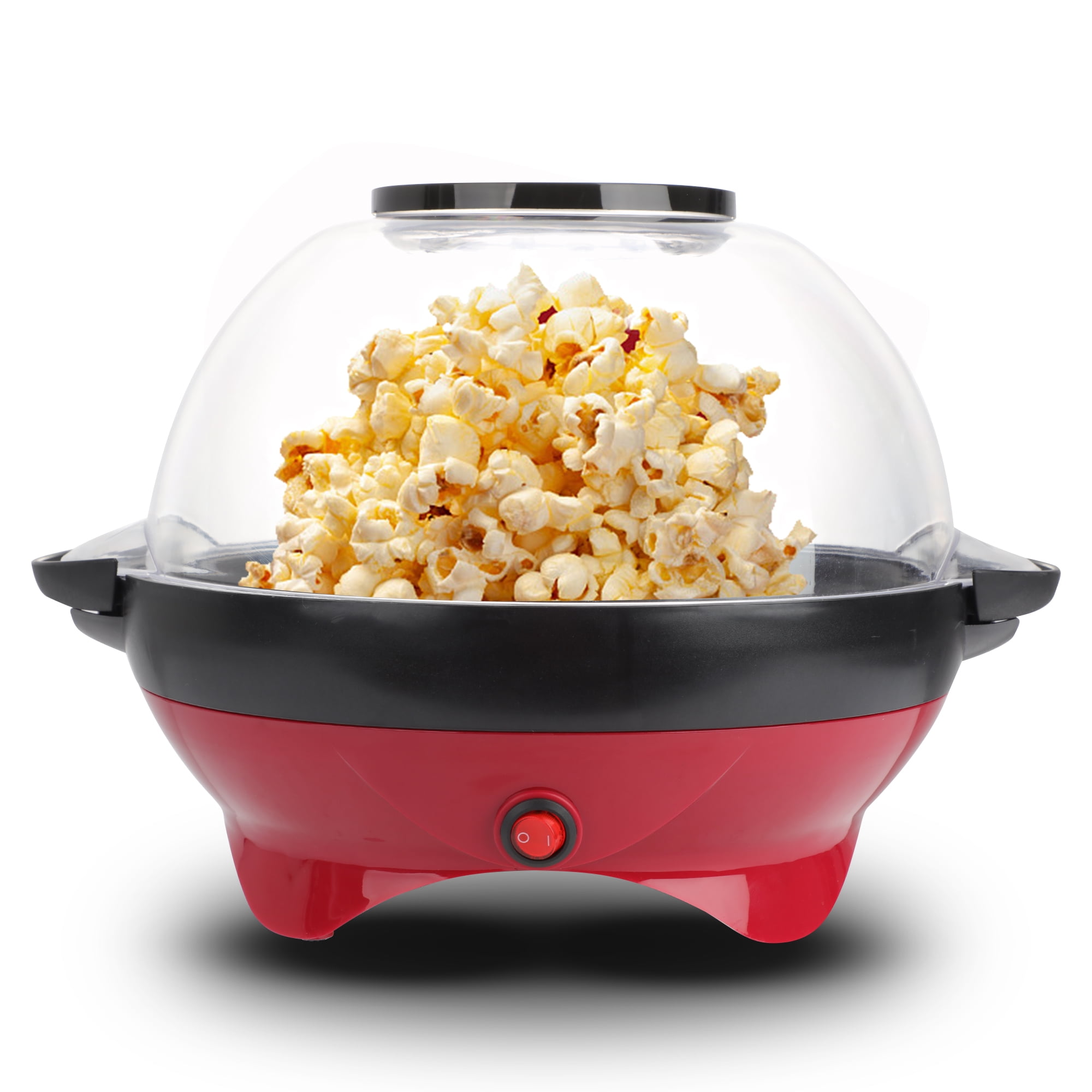 Crazy Popcorn Machine Electric Hot Oil Popper Includes Large Lid for ...