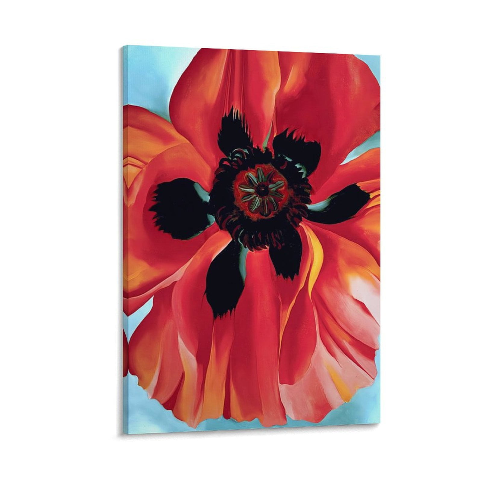 Red Poppy VI by Georgia OKeeffe Painting Poster Home Decor Poster Wall ...