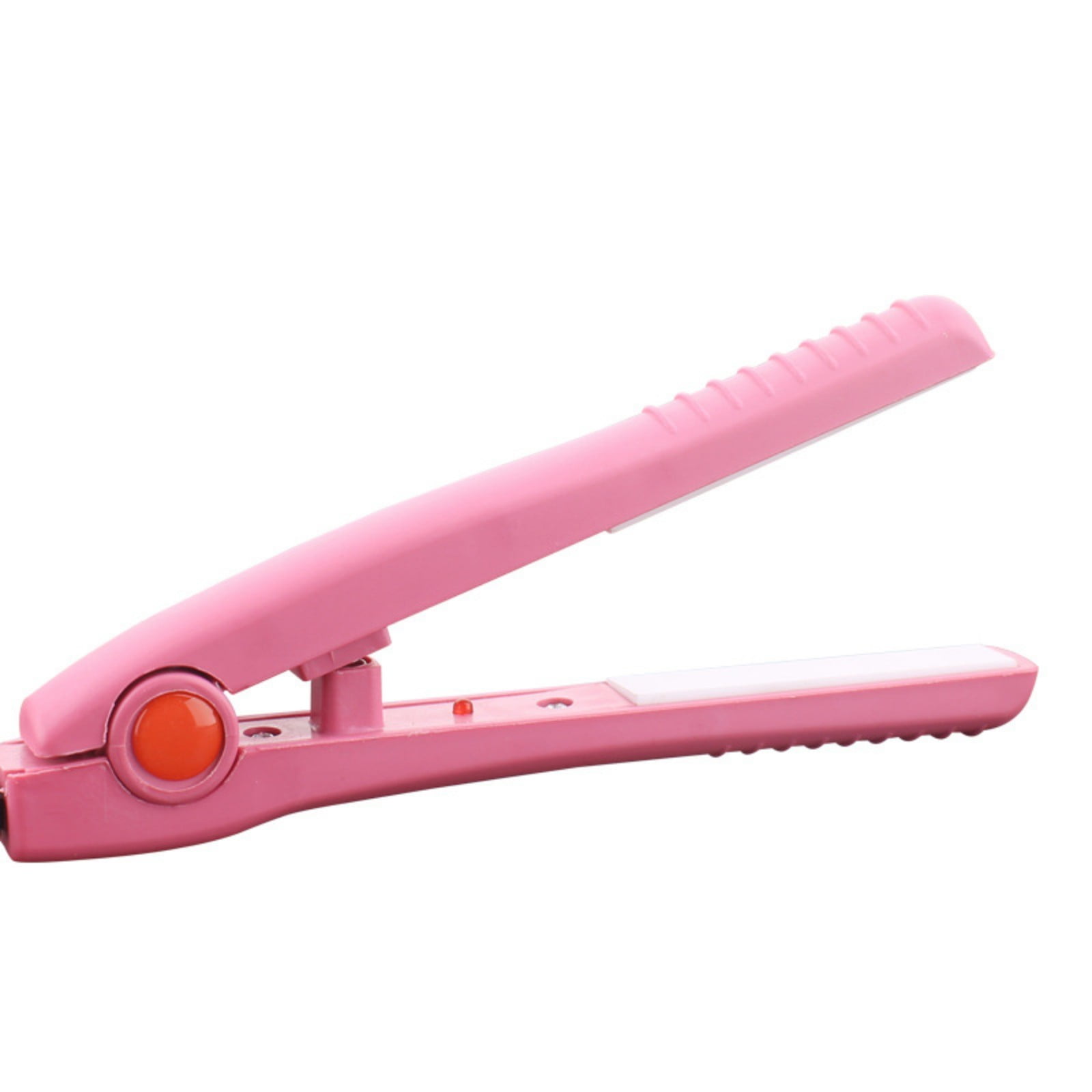 Red Portable Ceramic Hair Straightener With Mini Size, Infrared Heat ...