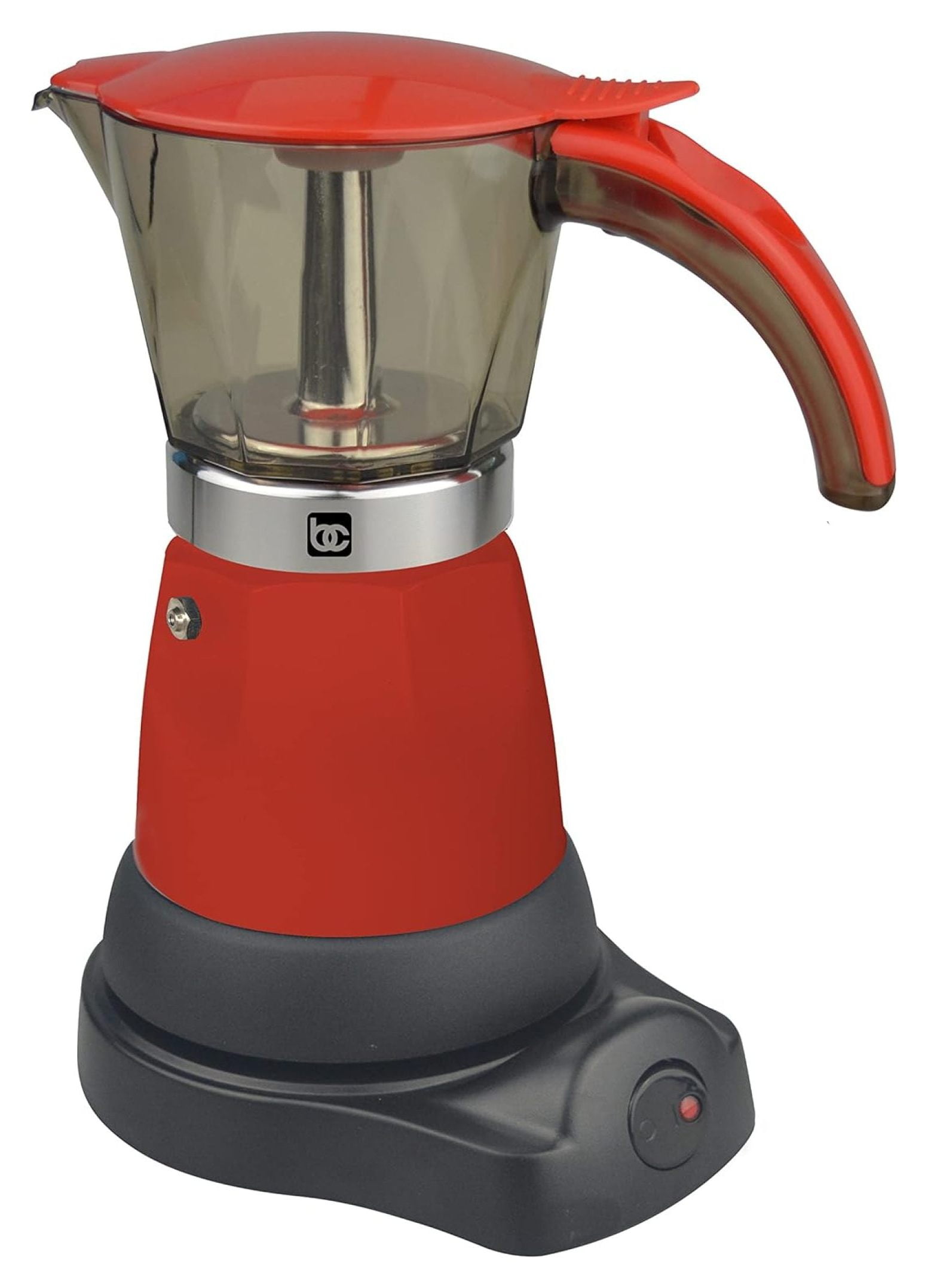 Red Portable Electric Espresso Maker 3 or 6 Cups/Cafetera Roja Portable ...