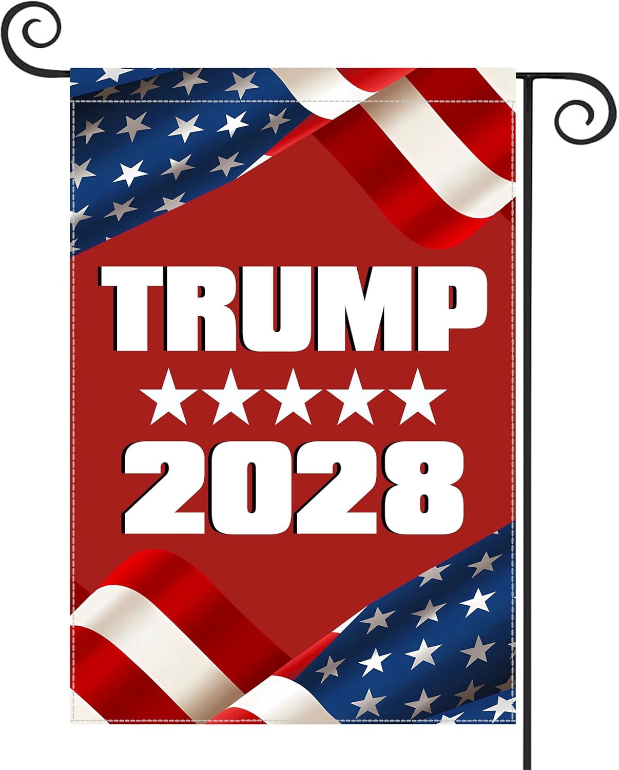 Red President T 2028 Garden Flag 28"X40" Double Sided Vertical ...