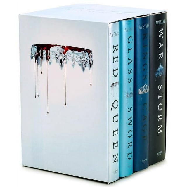 Red Queen Red Queen 4-Book Hardcover Box Set: Books 1-4, (Hardcover ...