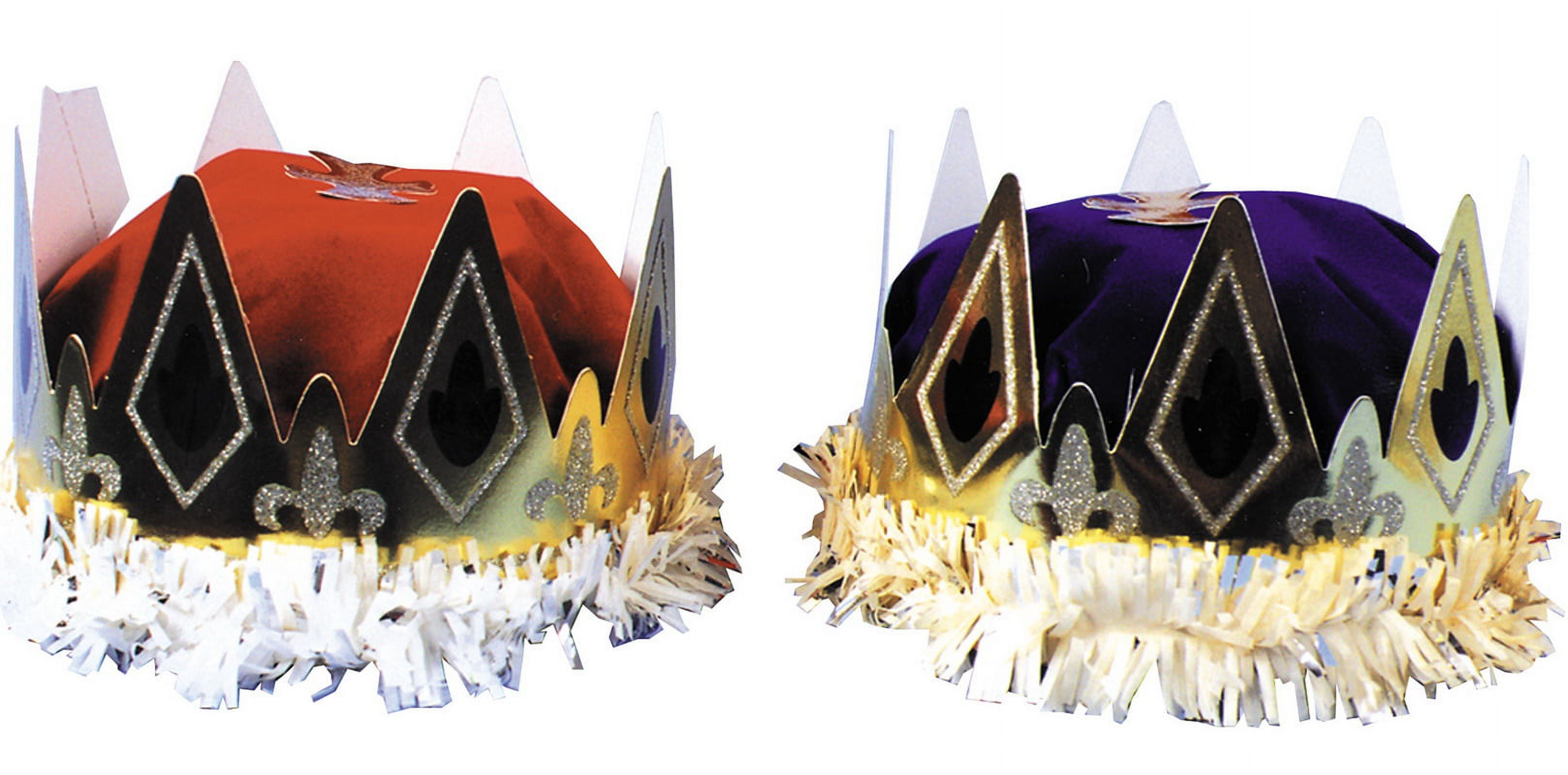 Red Queen\'s Paper Crown Adult Halloween Accessory - Walmart.com