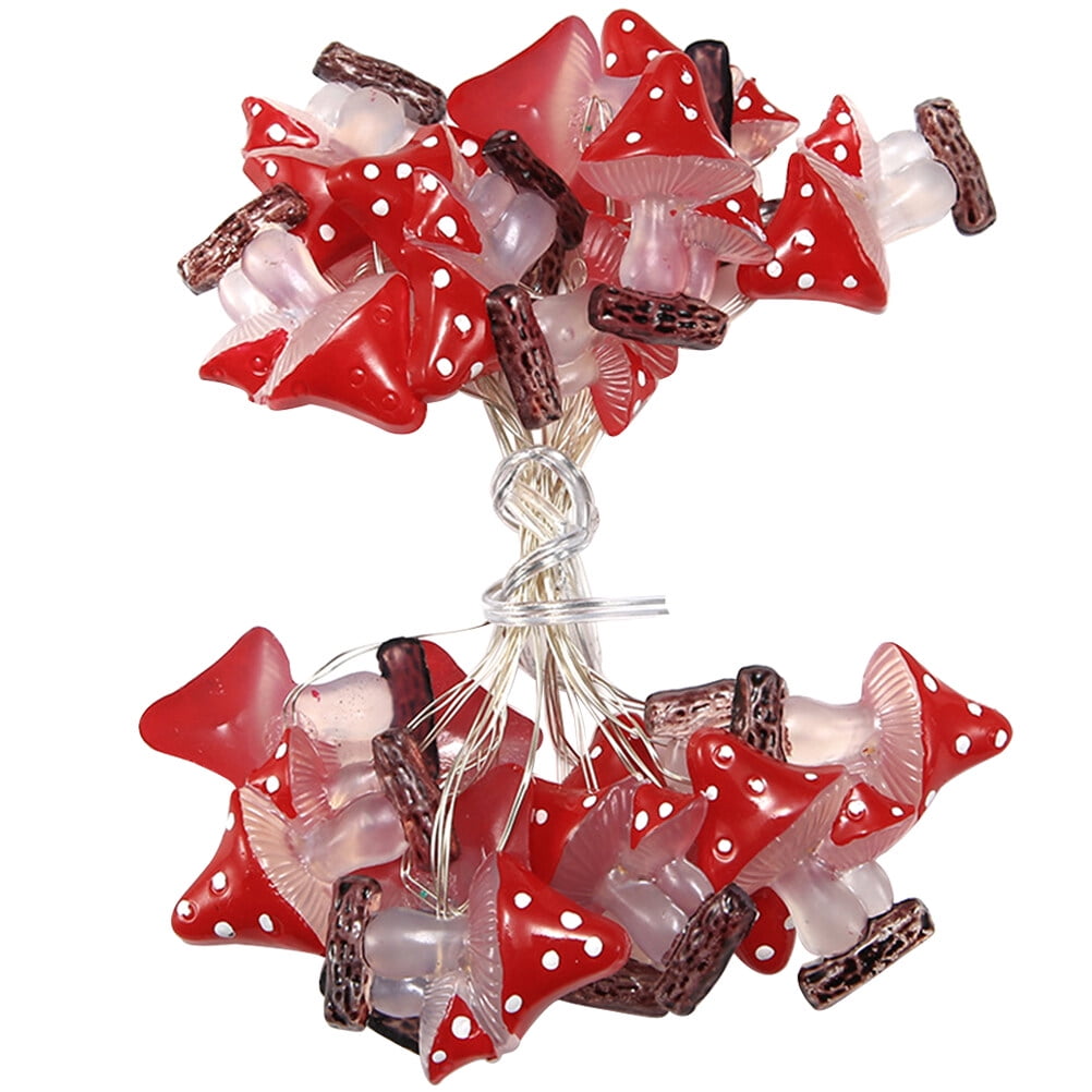 Red Rabbit LED String Lights for Decor Plastic and Copper Wire Battery ...