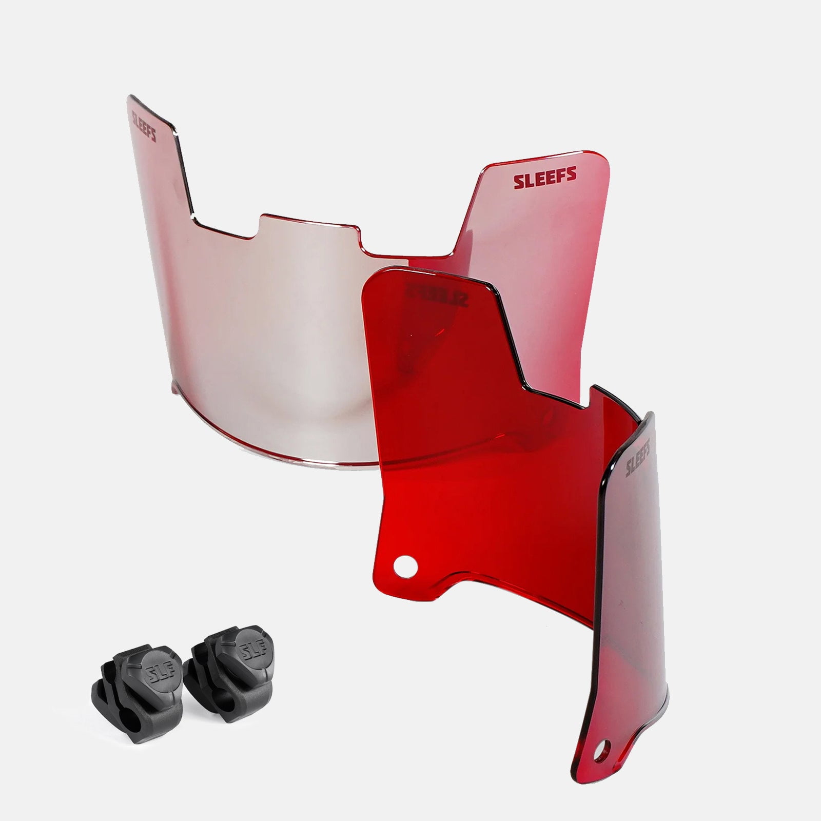 Red Rage Silver Helmet Eye-Shield Visor - Walmart.com