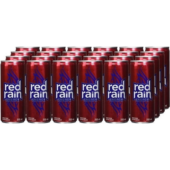 Red Rain Energy Drink 355ml (24/Case) - Walmart.com