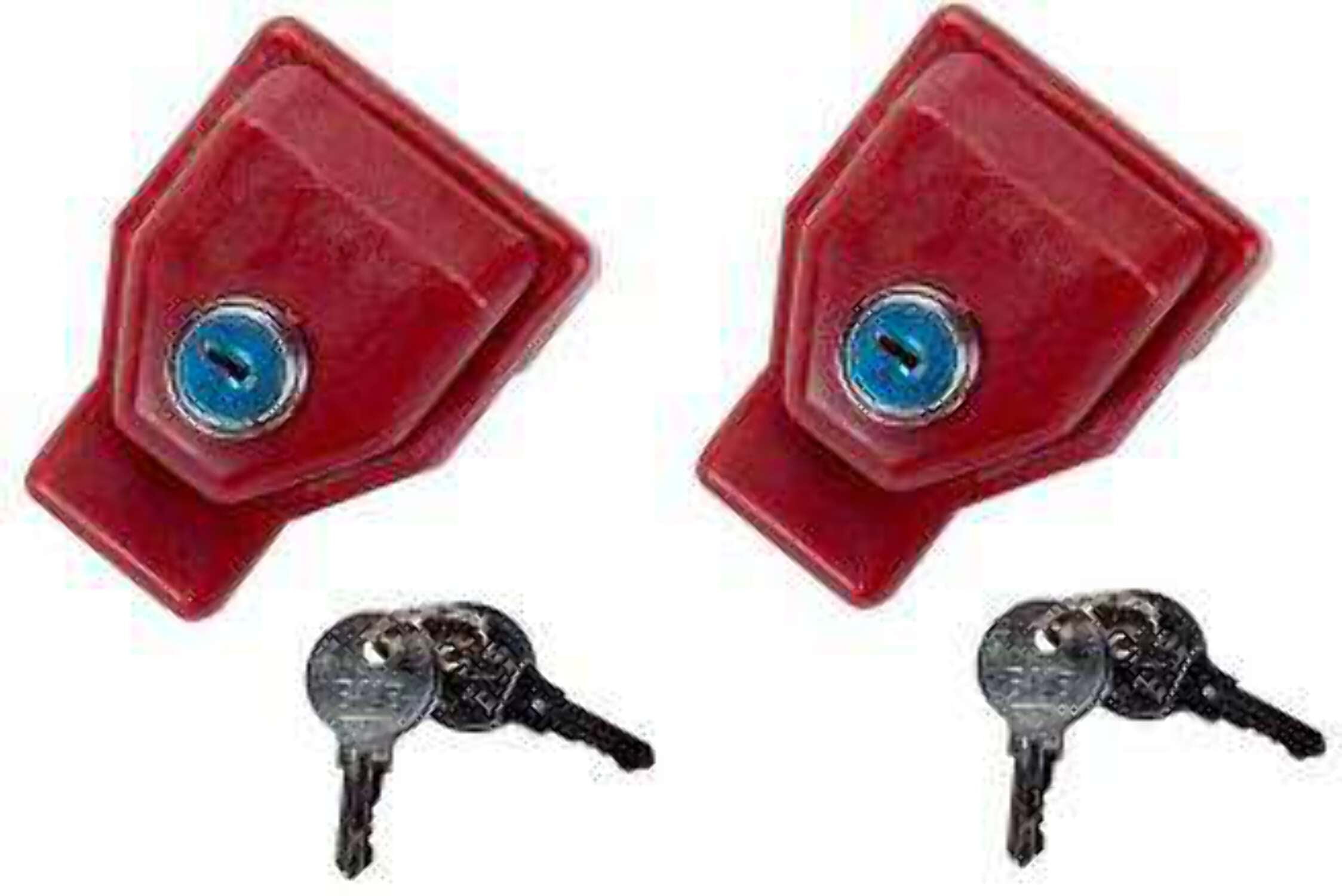 Red Random Keyed Gladhand Lock 2 Pack | GHL50030 - Walmart.com