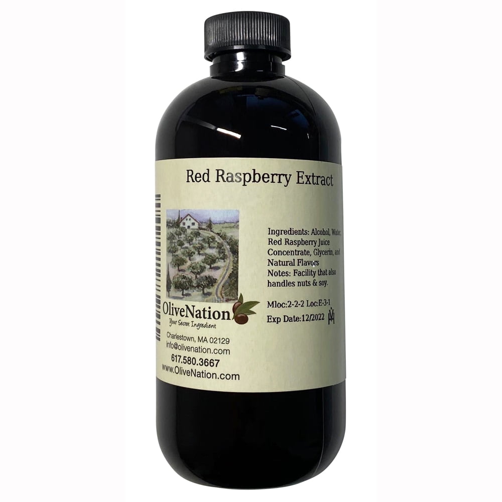 OliveNation Pure Red Raspberry Extract - Sugar-Free, Gluten-Free ...