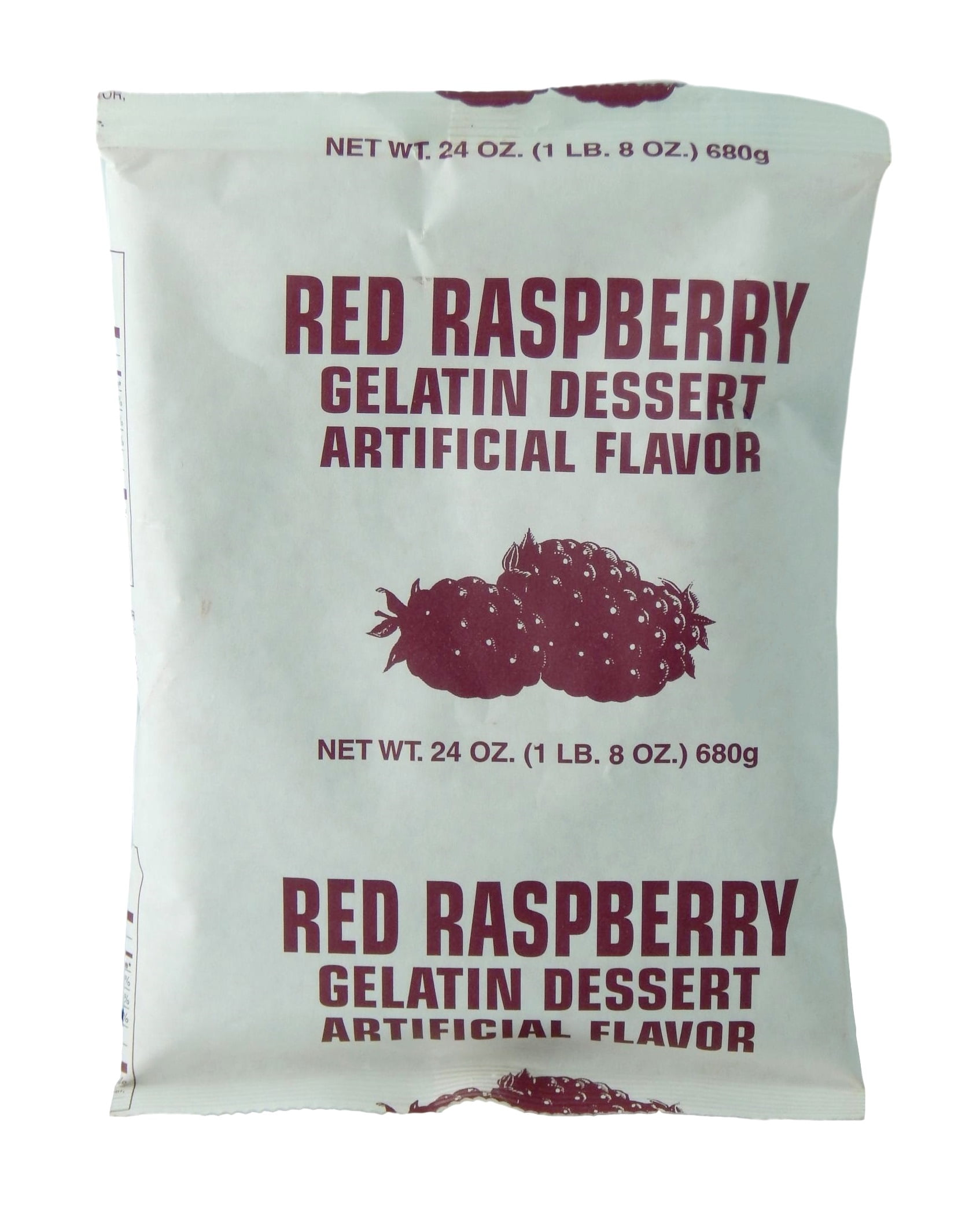 Red Raspberry Instant Gelatin - 1.5 Lb Pouch - Walmart.com