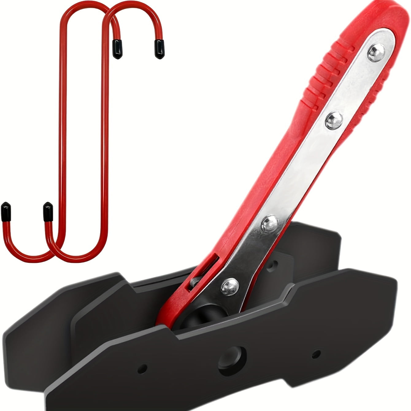 Red Ratcheting Brake Caliper Press Tool - Compression & Piston Spreader ...
