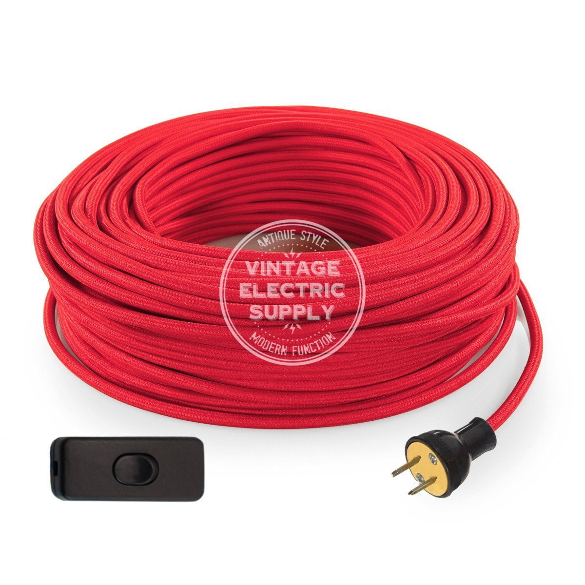 Red Rayon Re-Wire Kit with Switch - Walmart.com