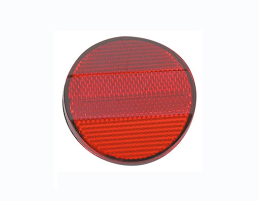 Red Rear Reflector. Bike part, bicycle part, bicycle reflector, bike ...