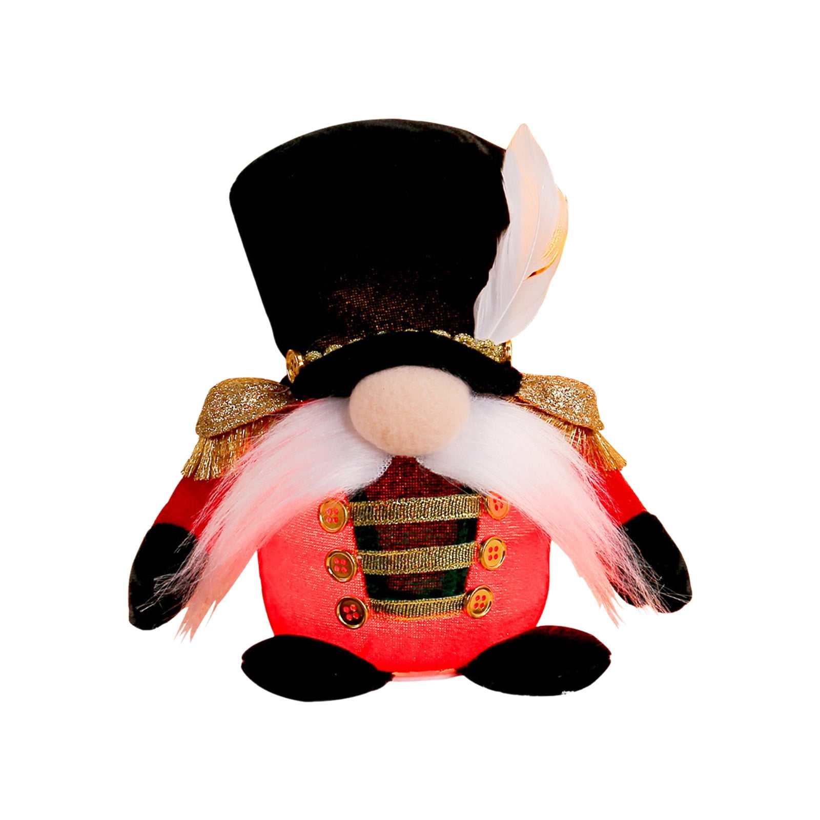 Red Red Christmas Led Lighted Soldier Doll Festive Home Decor For ...
