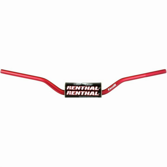 Red Renthal Fatbar Aluminum CR High/ATV High Handlebar - Walmart.com