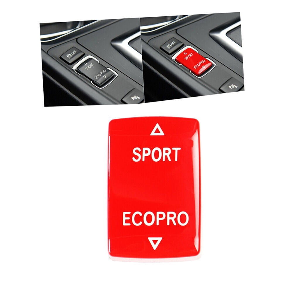 Red Replace Button Cover For BMW 1 2 3 4 Series F20 F22 F30 F32 F33 ABS ...
