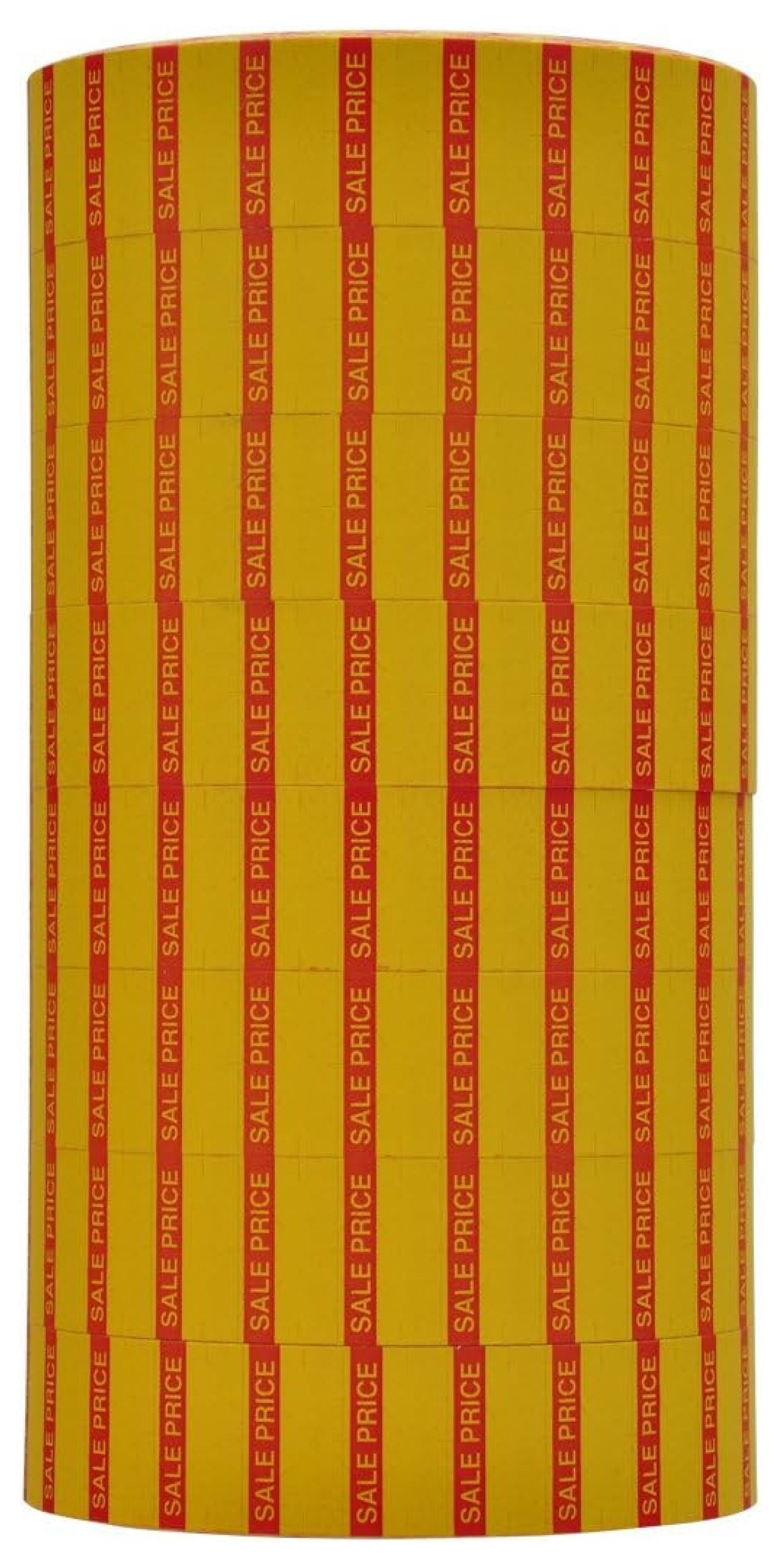 Red Reverse Print on Yellow"Sale Price" Pricing Labels to fit Monarch ...