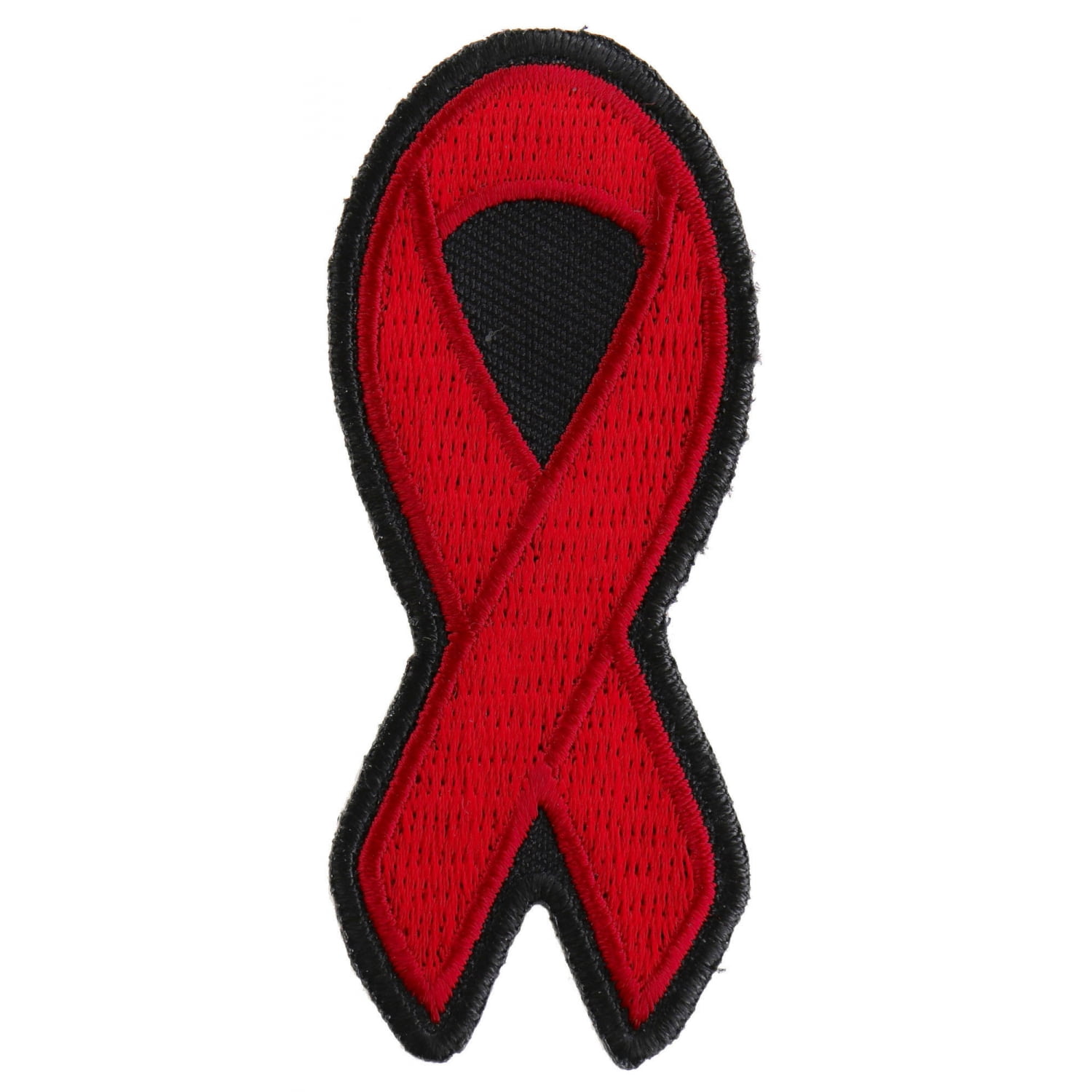 Red Ribbon Aids Awareness Patch - Walmart.com