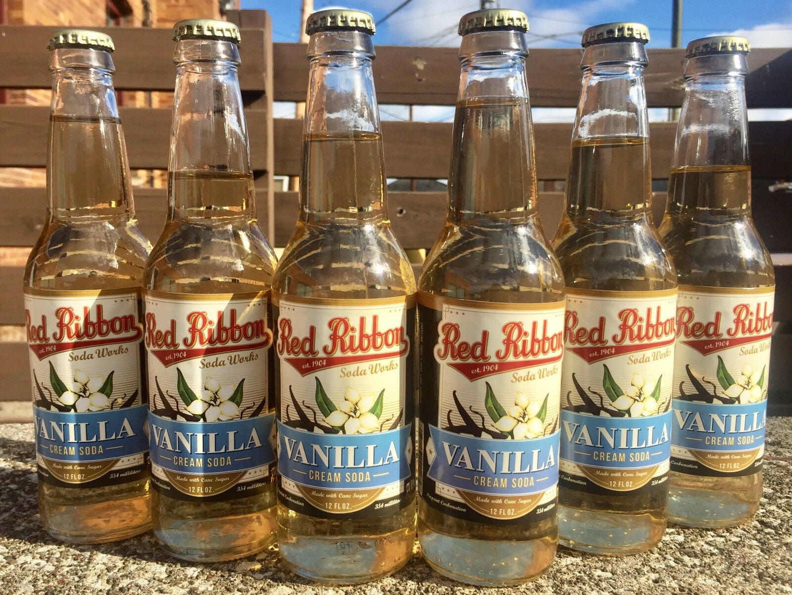 Red Ribbon Vanilla Cream Soda 6 BOTTLES - Natrona Bottling Co ...