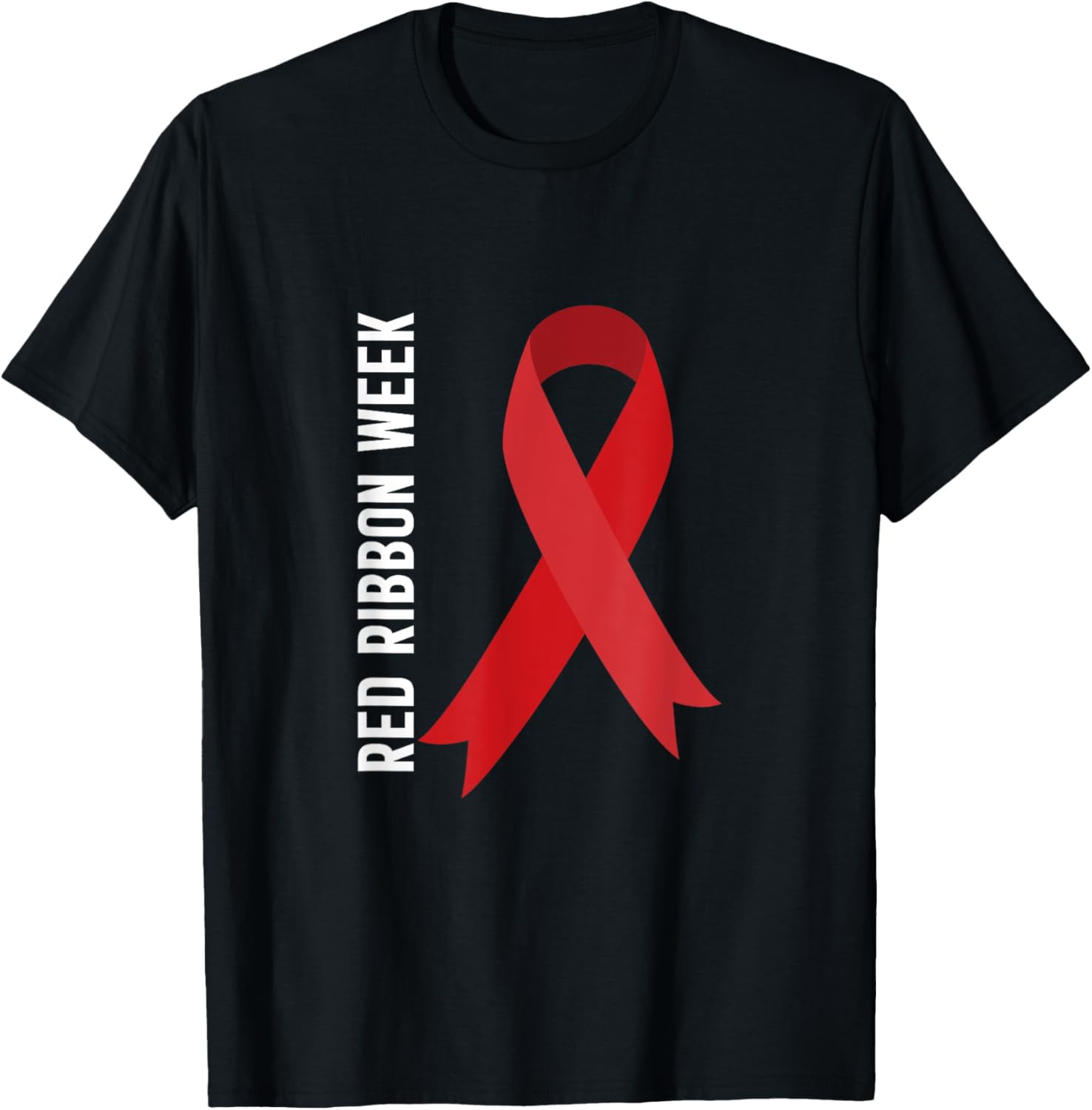 Red Ribbon Week 2023 Drug Awareness Say No To Drugs T-ShirtMen and ...