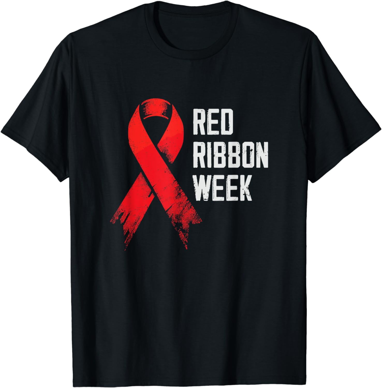 Red Ribbon Week - Vintage Be Kind To Your Mind T-Shirt - Walmart.com