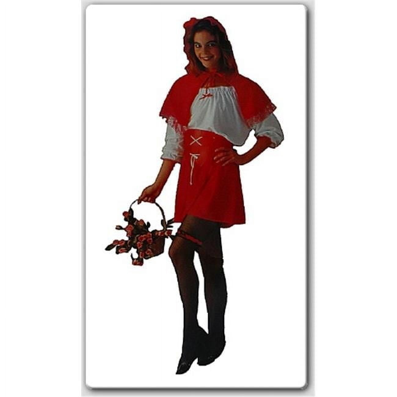 Red Riding Hood Costume - Red - Adult Standard - Walmart.com