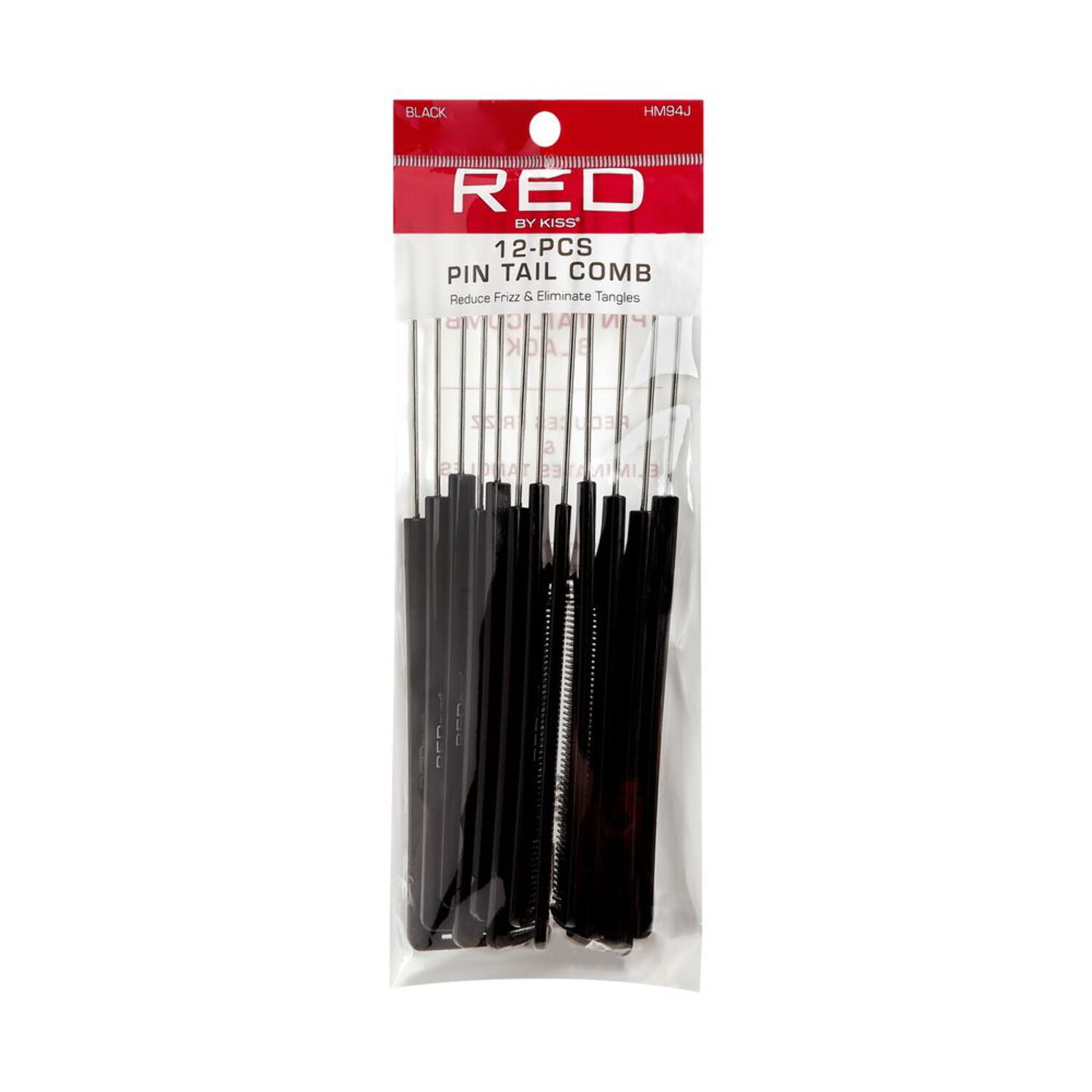 Red Rin Tail Comb 12pcs Black #CMBK04 HM94J - Walmart.com