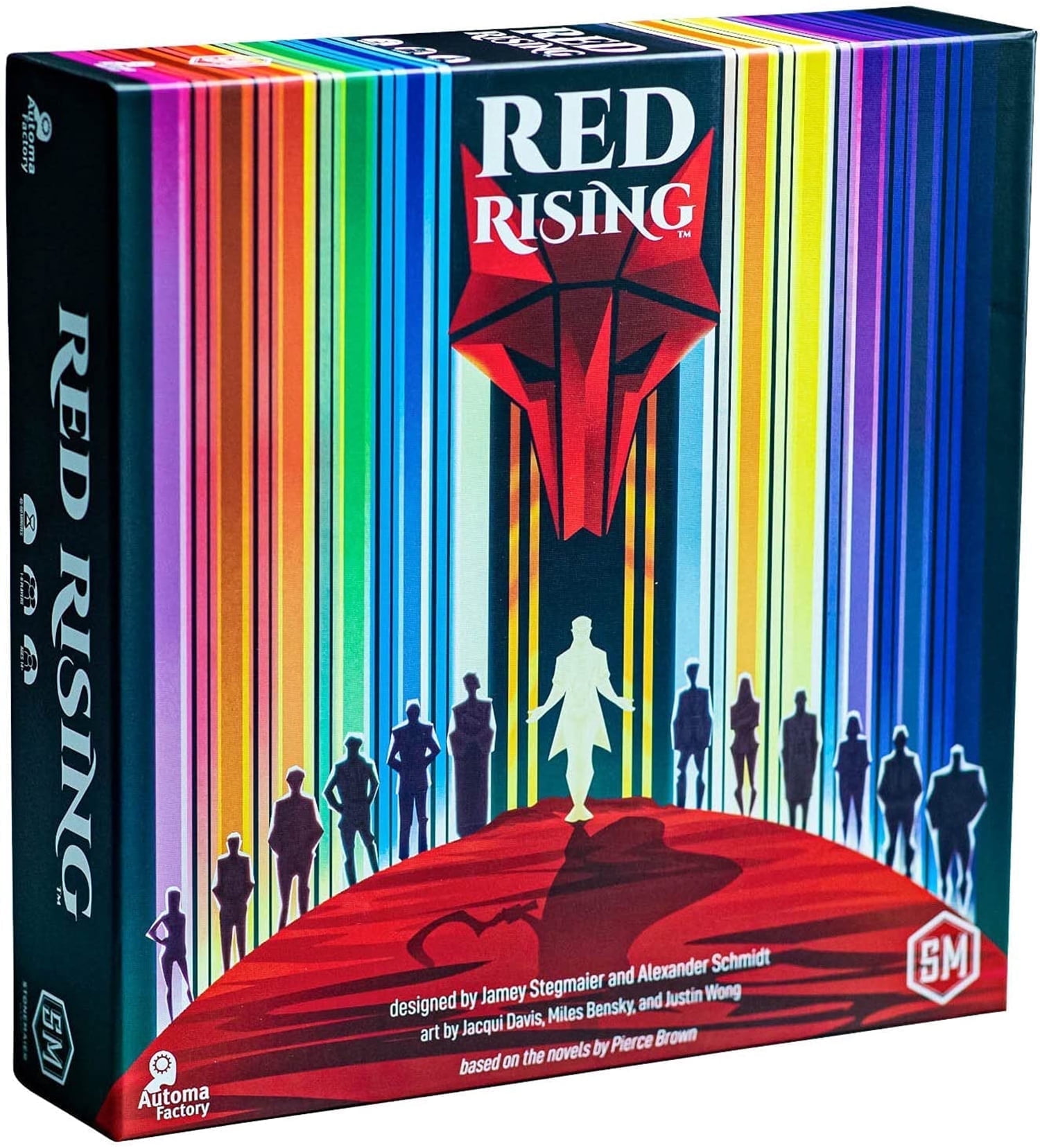 Stonemaier Red Rising Board Game, Strategy Gameplay, Dystopian Universe ...