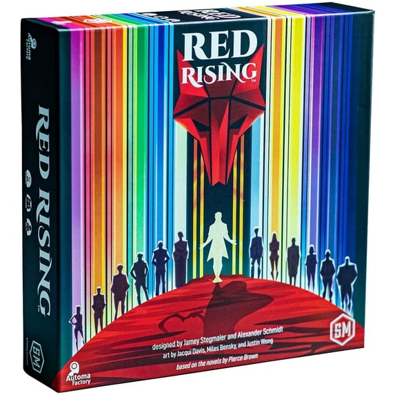 Stonemaier Red Rising Board Game, Strategy Gameplay, Dystopian Universe ...
