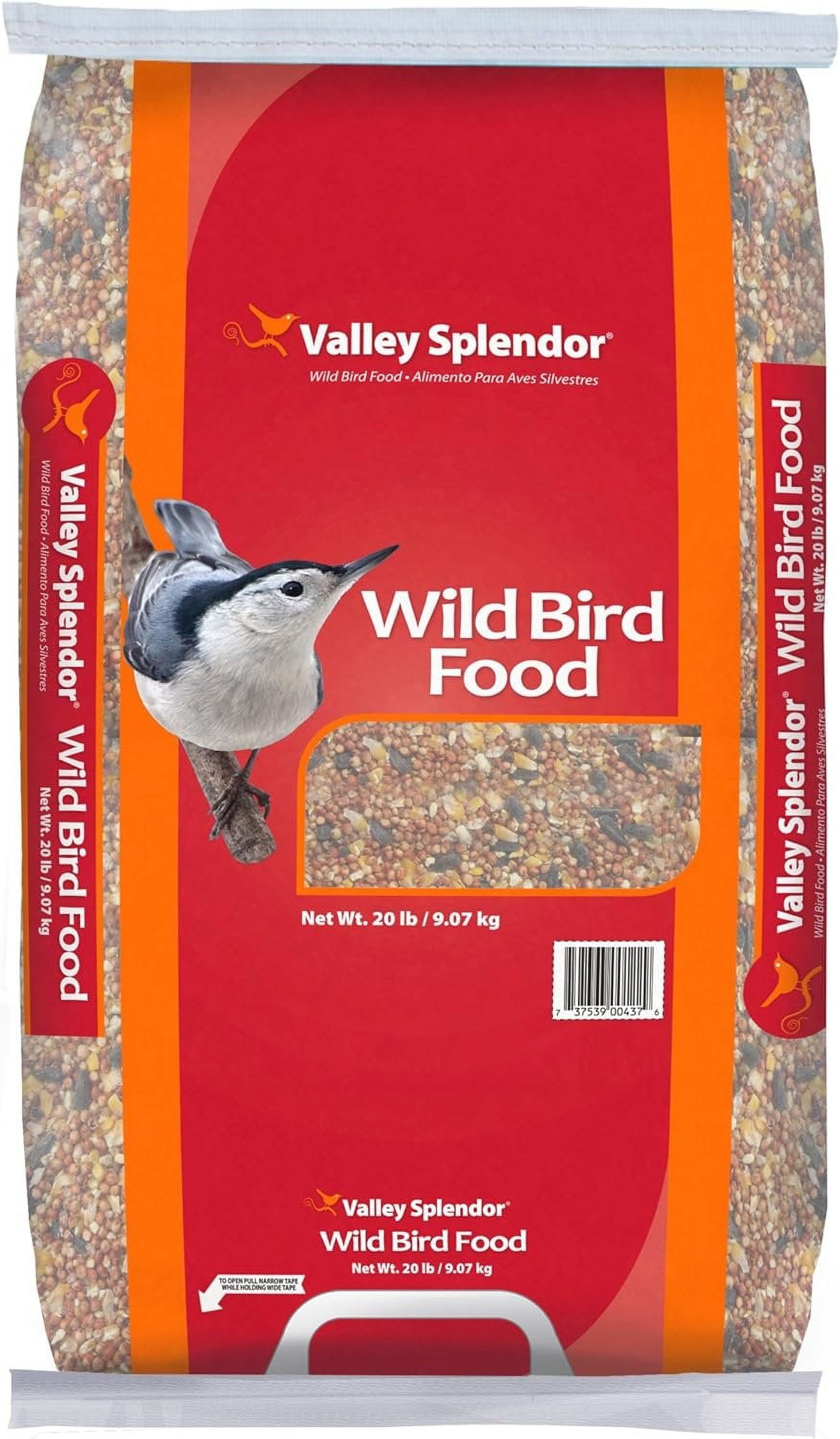 Valley Splendor 20 Lb. Wild Bird Food 437 - Walmart.com