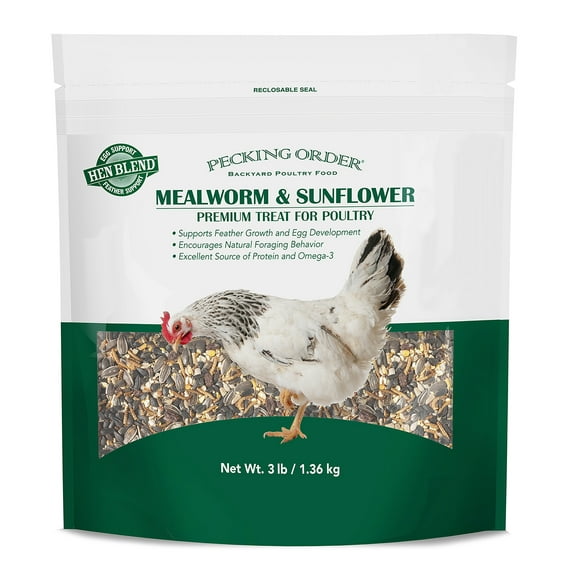 Red River Commodities 5-Grain Scratch with Boonworms, High Protein ...