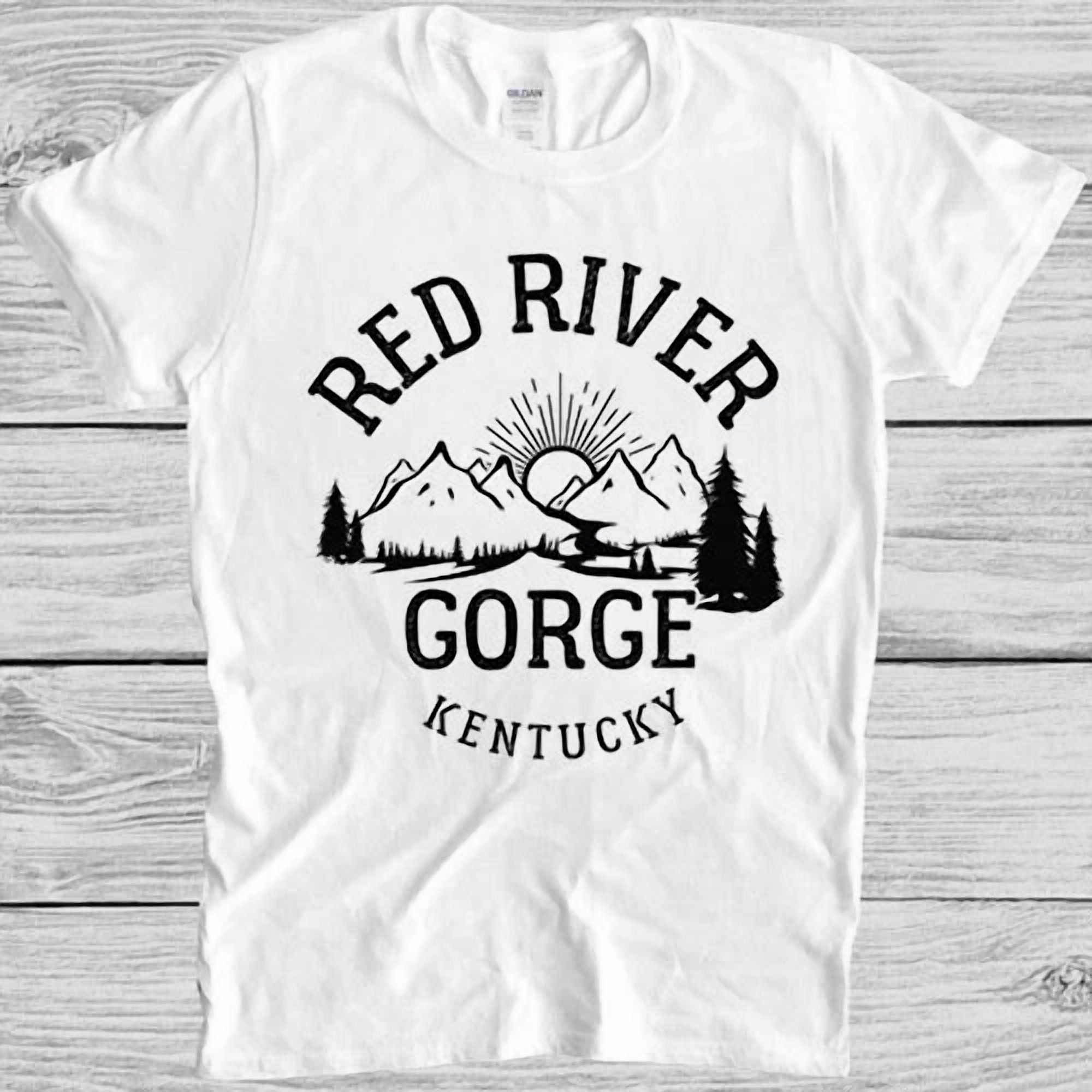 Red River Gorge Funny Kentucky Parks Hiking Nature Meme Graphic Unisex ...