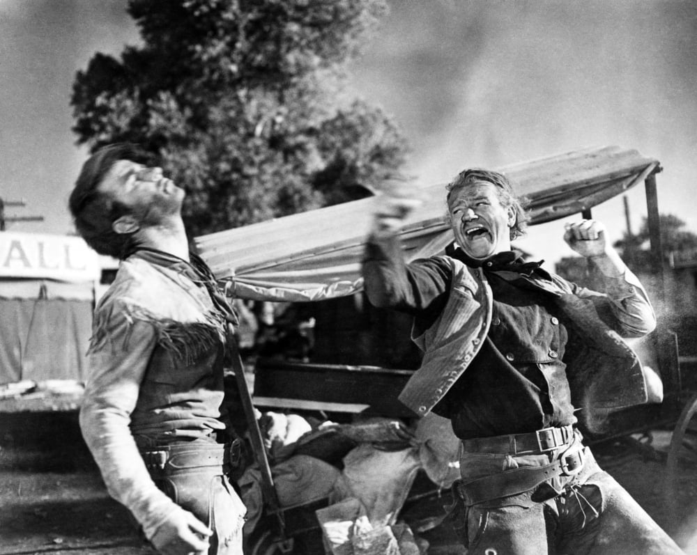Red River Montgomery Clift John Wayne 1948 Photo Print (28 x 22 ...
