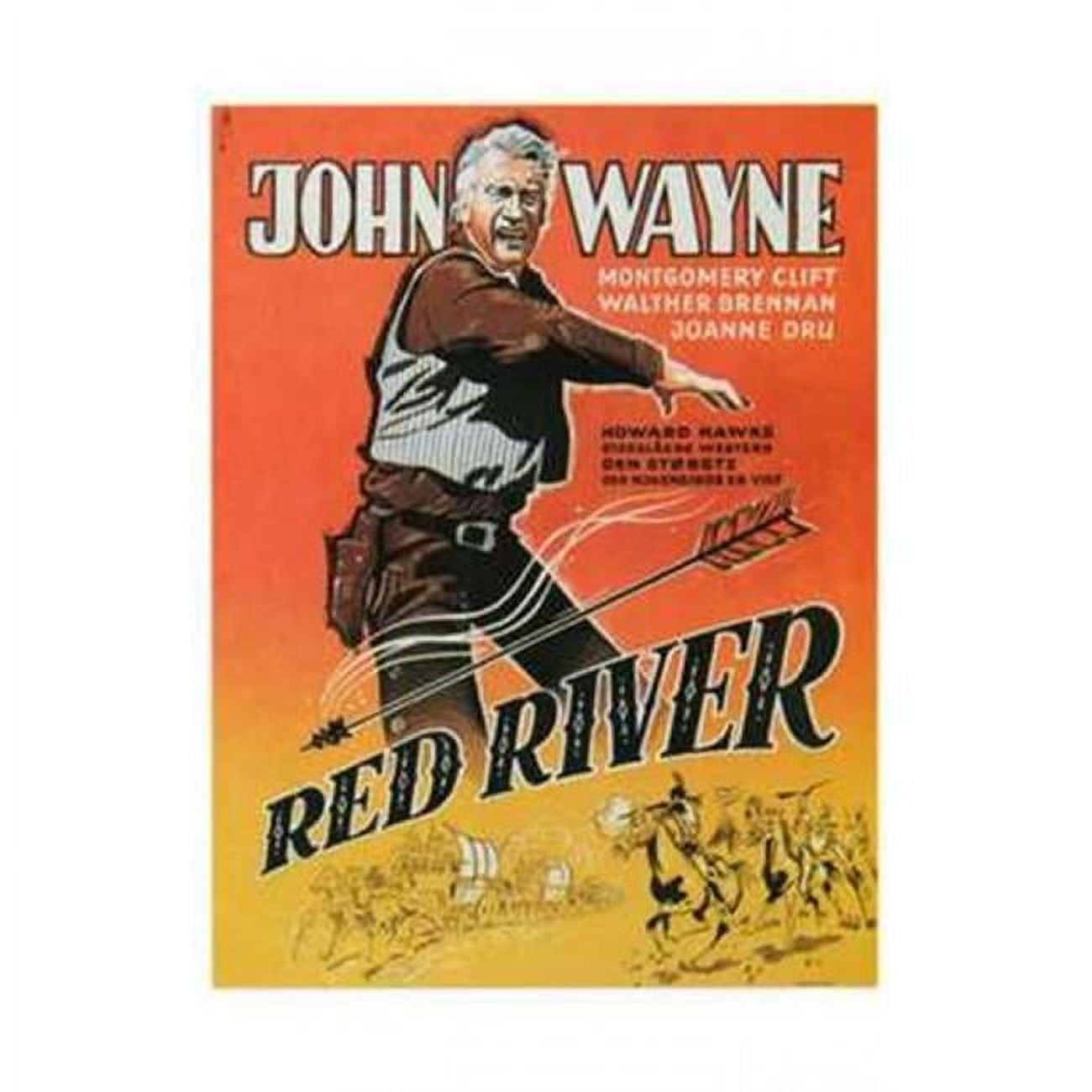 Red River Movie Poster - 11 x 17 in. - Walmart.com