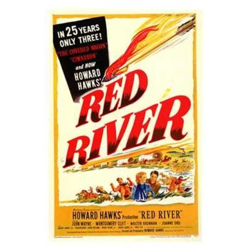 Red River Movie Poster (11 x 17) - Walmart.com