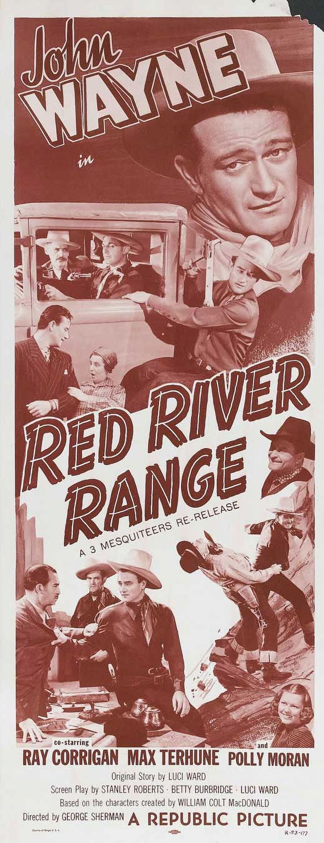 Red River Range - movie POSTER (Insert Style A) (14" x 36") (1938 ...