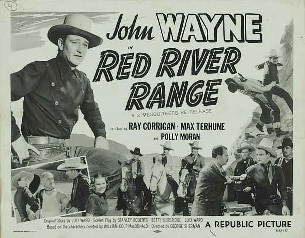 Red River Range - movie POSTER (Style A) (11" x 14") (1938) - Walmart.com