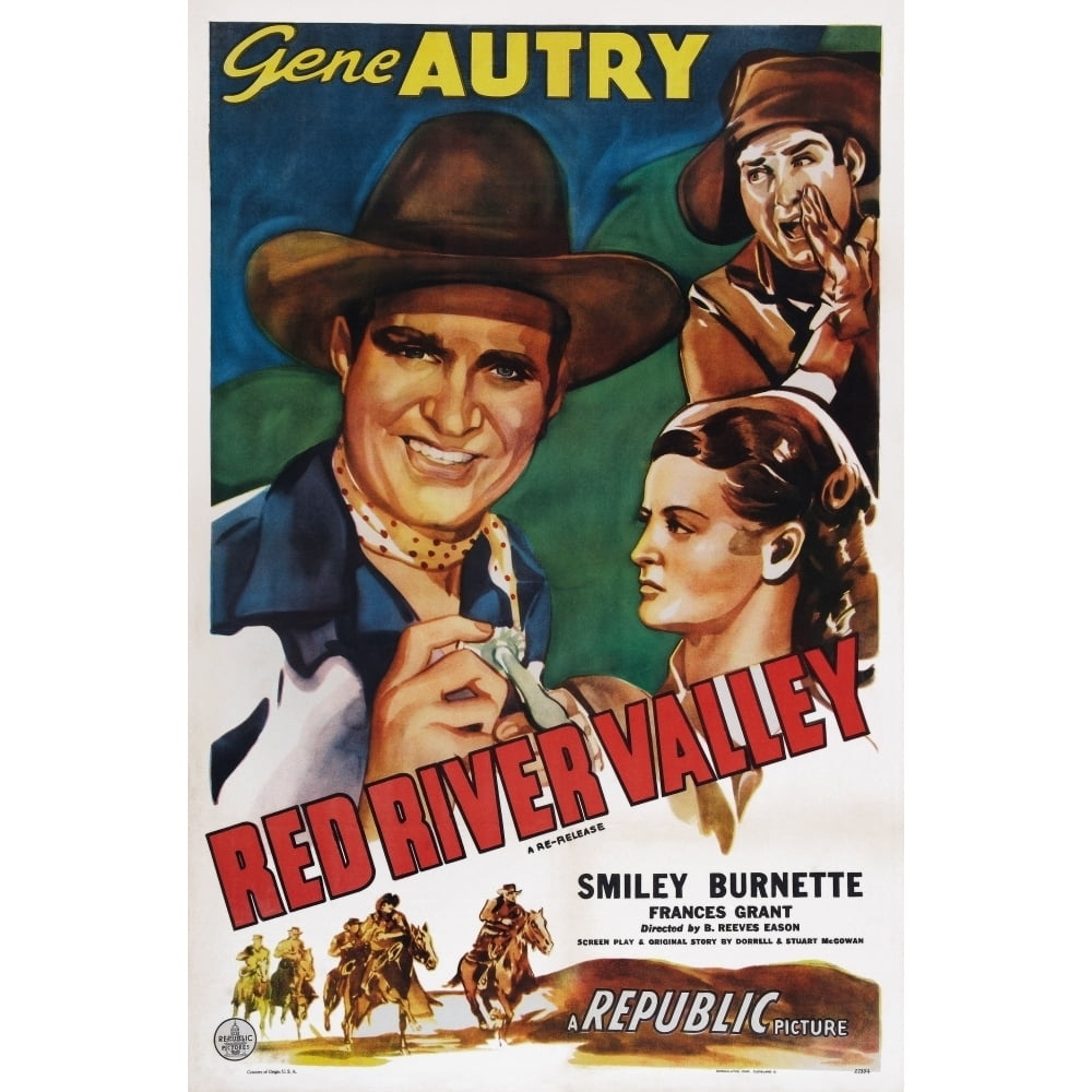 Red River Valley U Movie Poster Masterprint - Walmart.com