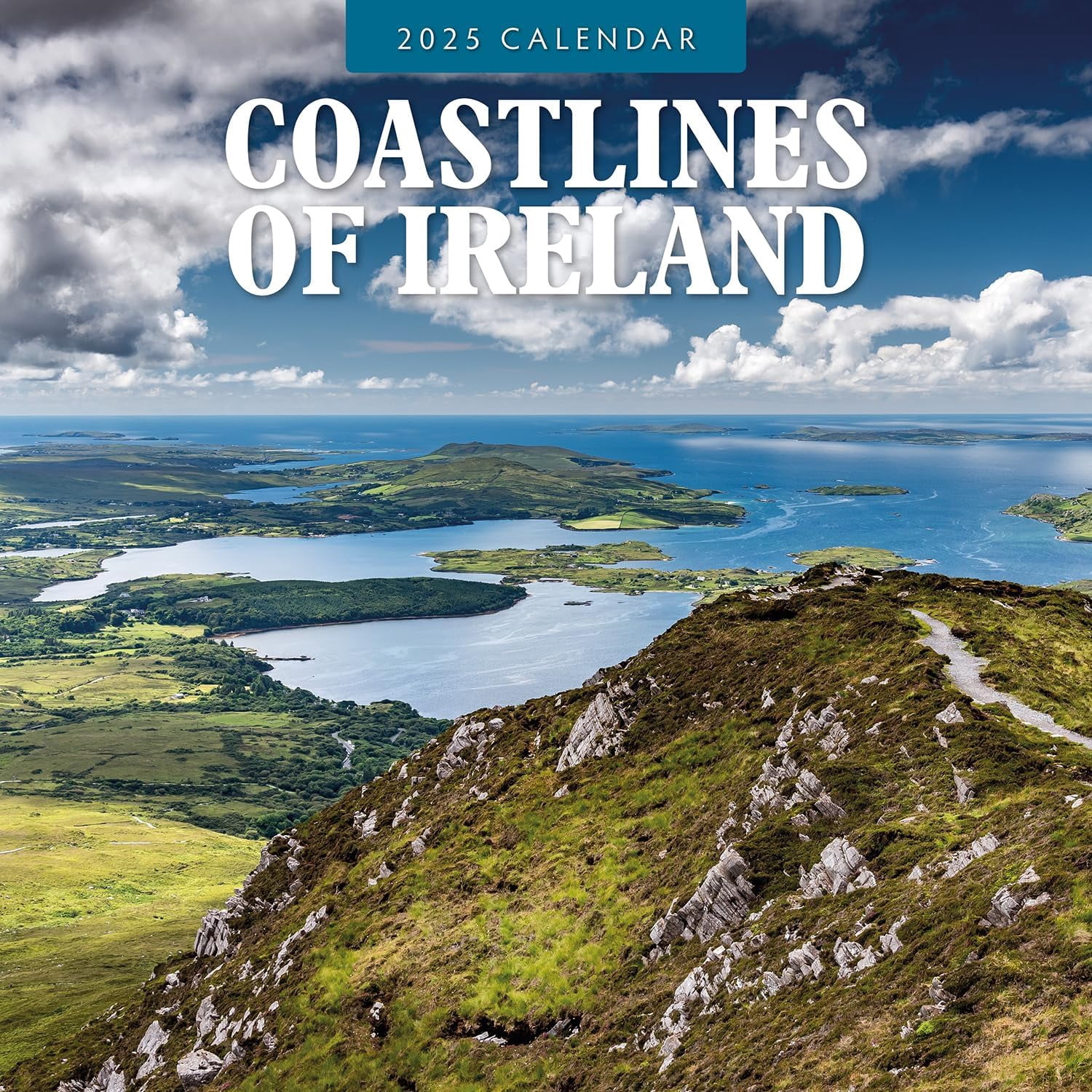 Red Robin 2025 Coastlines of Ireland Wall Calendar, Premium Paper ...