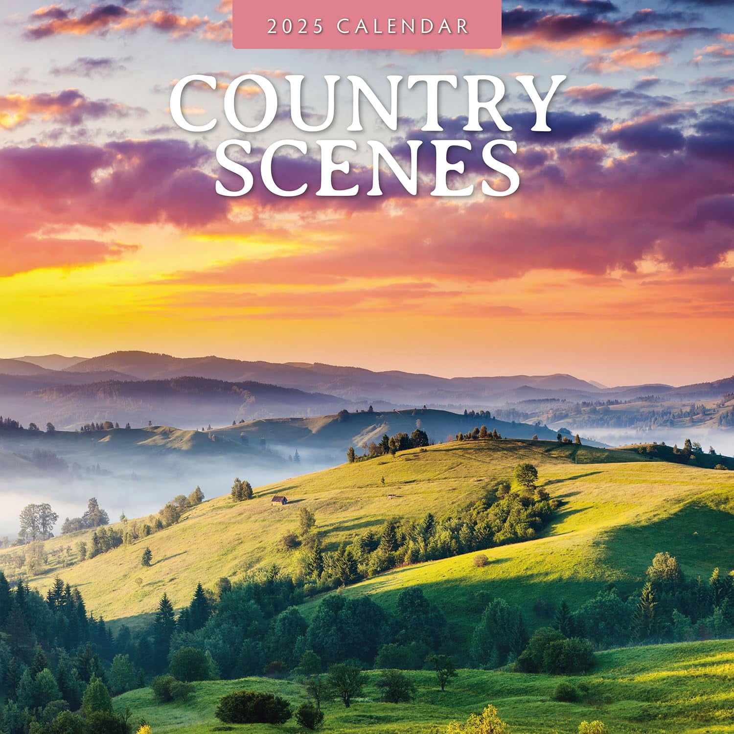 Red Robin 2025 Country Scenes Wall Calendar, Premium Paper, Hangable 12 ...
