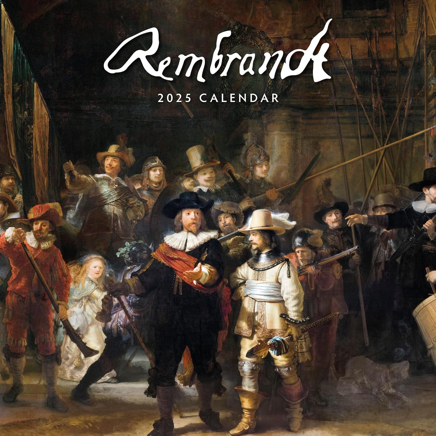 Red Robin 2025 Rembrandt Wall Calendar, Premium Paper, Hangable 12 ...