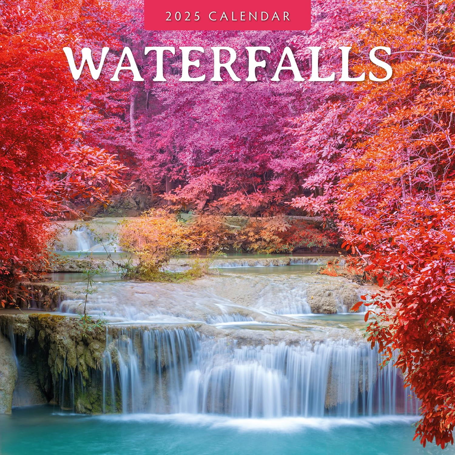 Red Robin 2025 Waterfalls Wall Calendar, Premium Paper, Hangable 12 ...