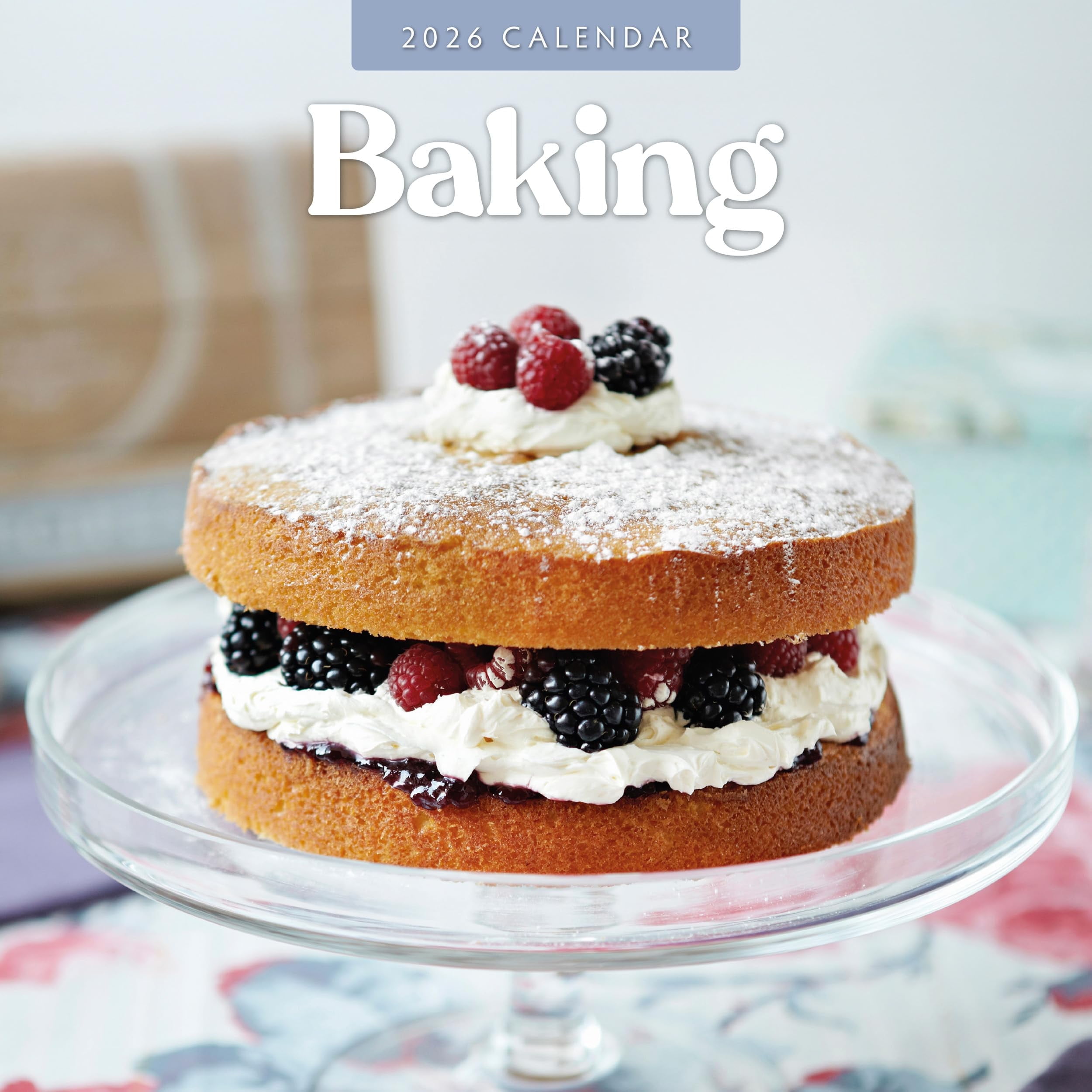 Red Robin 2026 Baking Monthly Wall Calendar | 12" x 24" Open | Premium ...