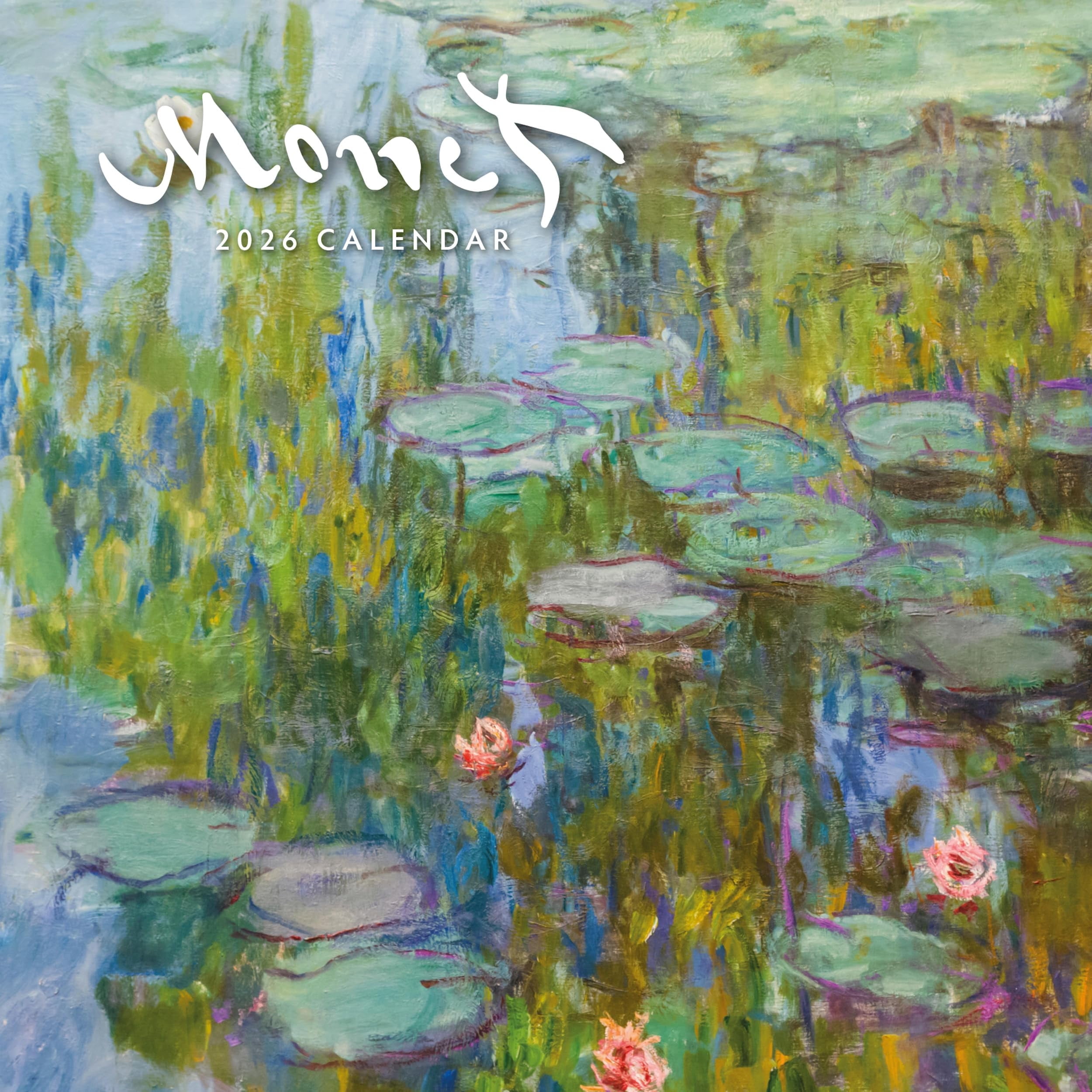 Red Robin 2026 Monet Monthly Wall Calendar | 12" x 24" Open | Premium ...