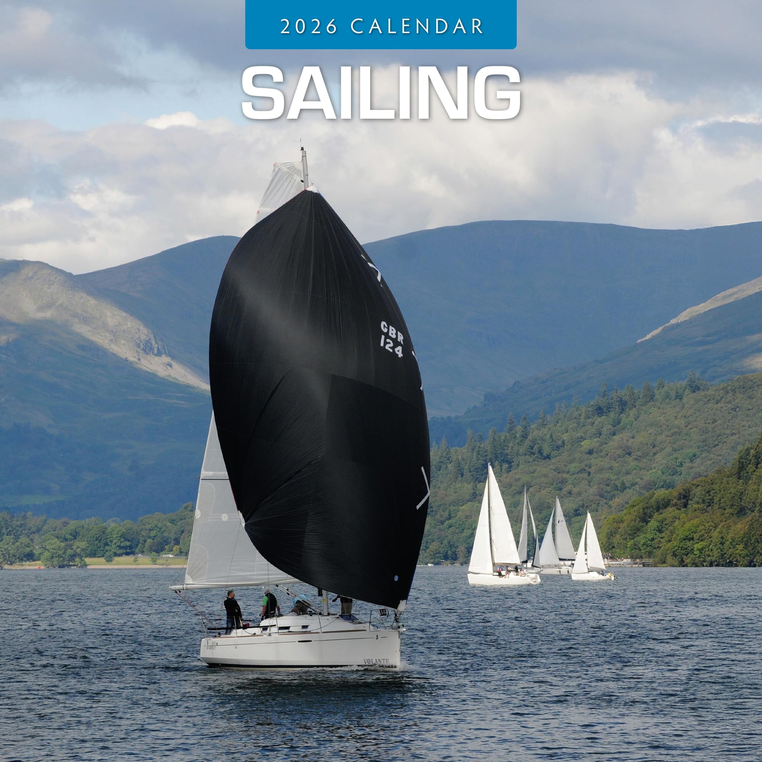 Red Robin 2026 Sailing Monthly Wall Calendar | 12" x 24" Open | Premium ...