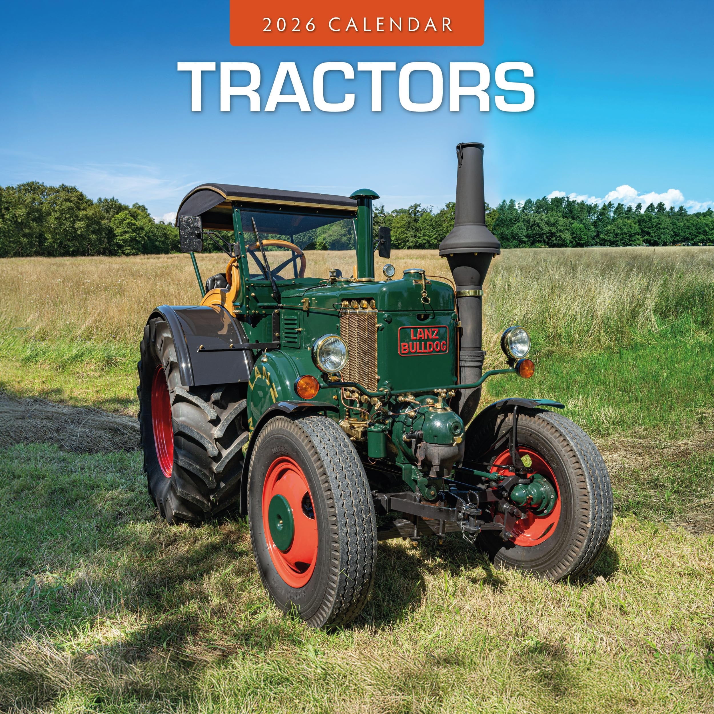 Red Robin 2026 Tractors Monthly Wall Calendar | 12" x 24" Open ...