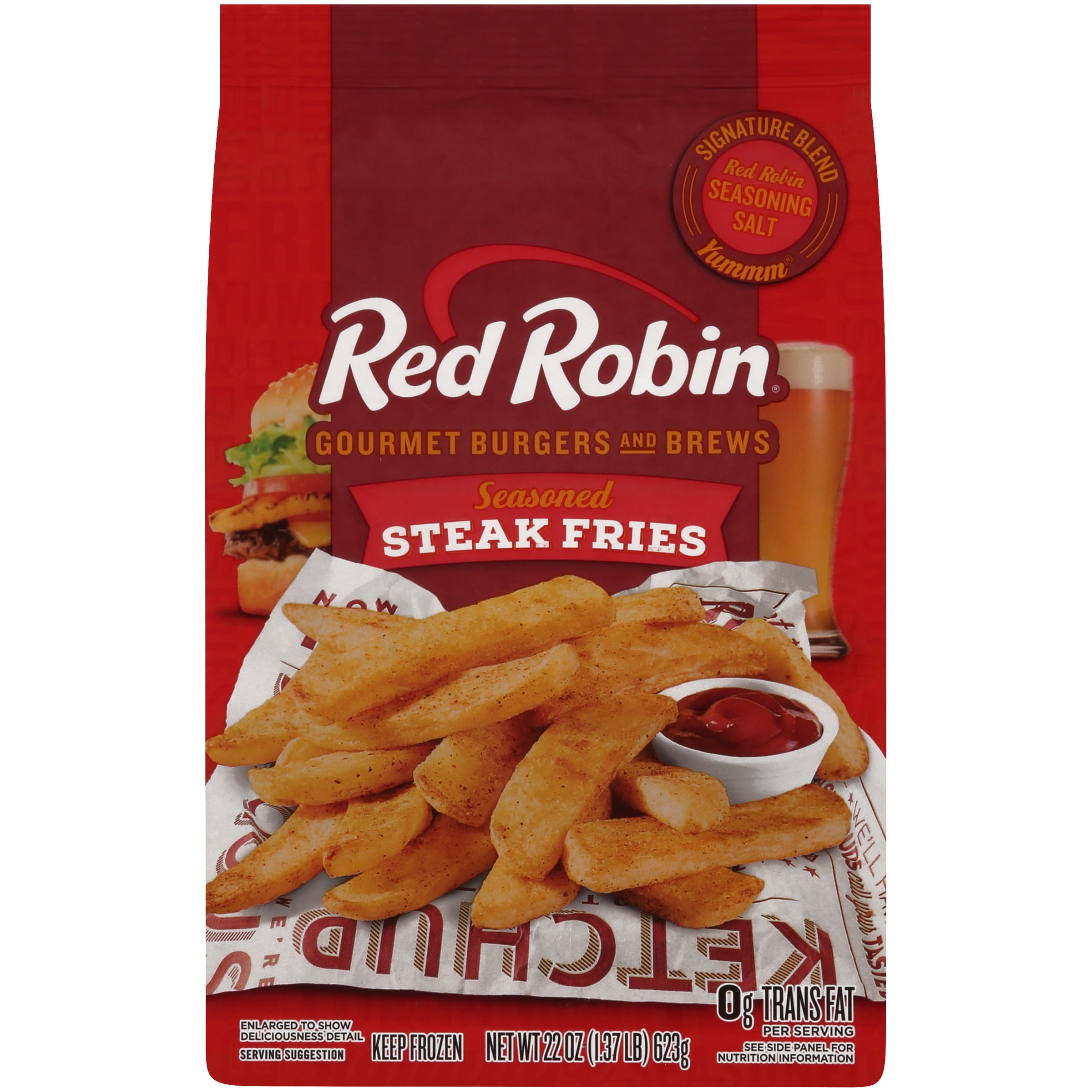Red Robin Seasoned Steak Fries 22 oz - Walmart.com