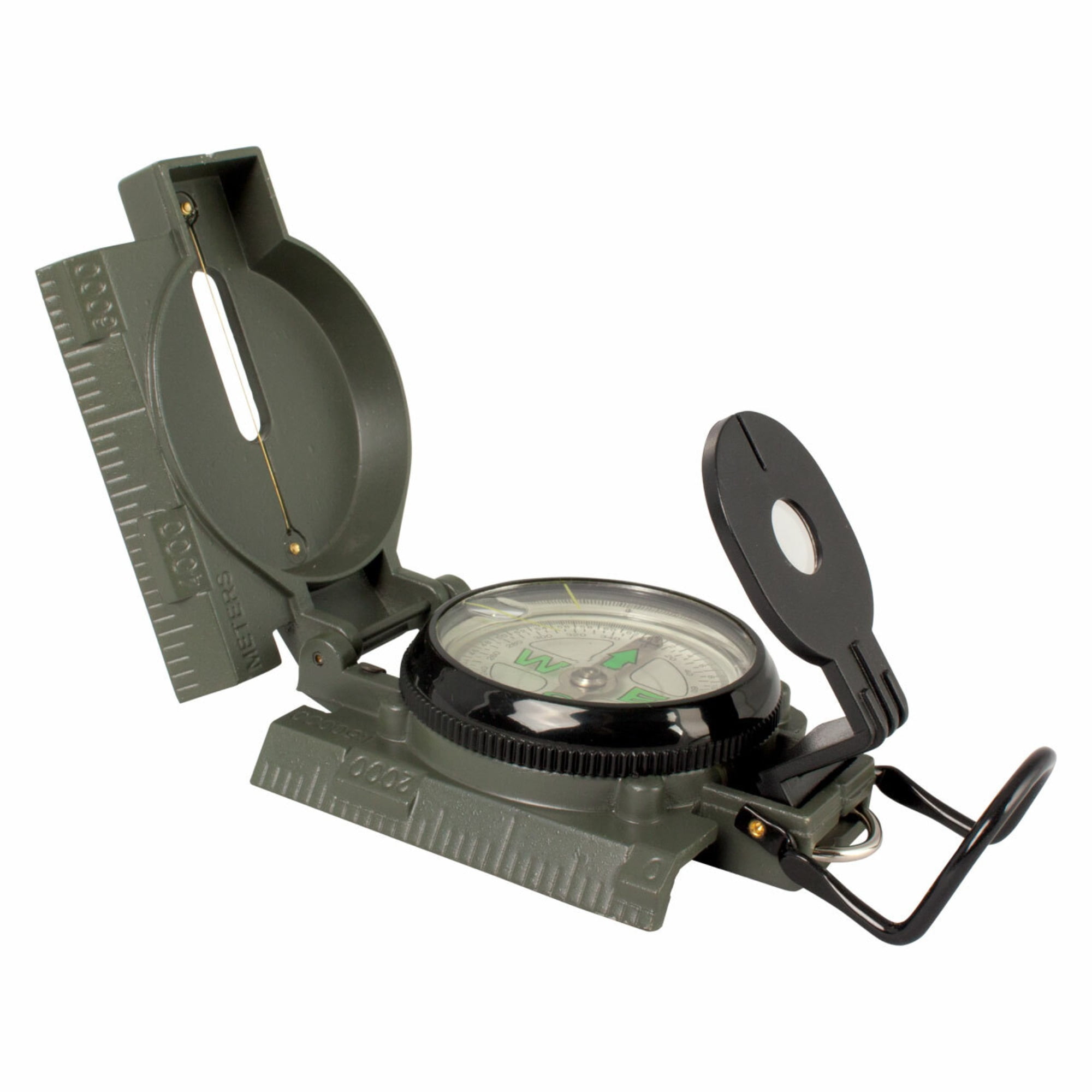 Red Rock Outdoor Gear Military Marching Compass, Black - Walmart.com